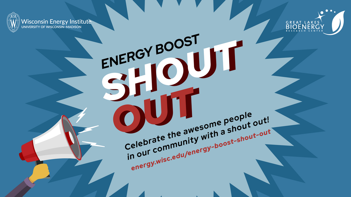 Shout-outs | Great Lakes Bioenergy Research Center